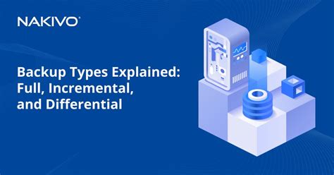Types Of Backup Full Incremental Differential And More