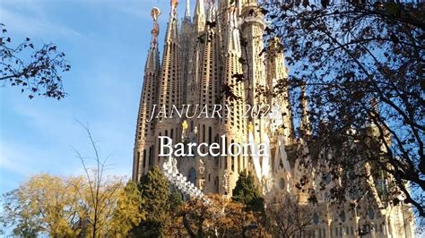 겨울 바르셀로나 여행 브이로그 Youtube