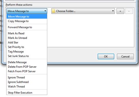 ServerMX Thunderbird Filters ServerMX Thunderbird Filters