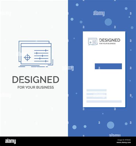 Business Logo For File Object Processing Settings Software Vertical Blue Business