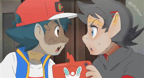 Ashs Riolu And Gohs Raboot Tf Part 1 By Zatedraw On Deviantart
