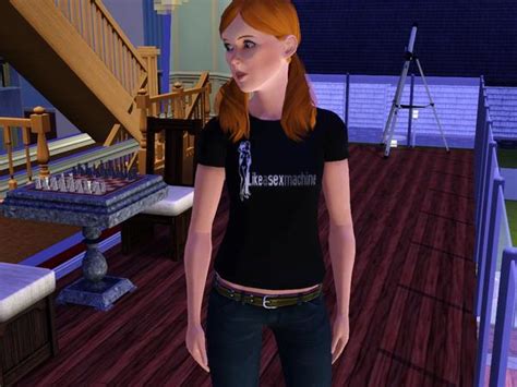 The Sims Resource Sex Machine T Shirt O Cltohes