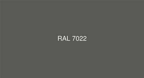 Ral Umbra Grey Ral 7022 Color In Ral Classic Chart