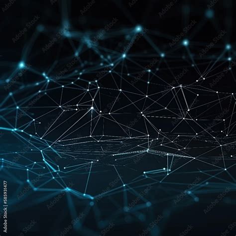 Abstract Digital Network Connection Background Big Data Background Technology Wallpaper
