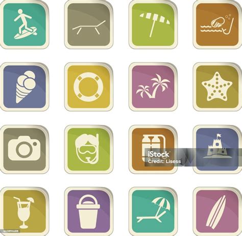 海灘圖示集向量圖形及更多傘圖片 傘 卡通 急凍食物 Istock 海灘圖示集向量圖形及更多傘圖片 傘 卡通 急凍食物 Istock