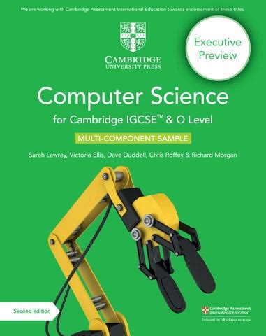Computer Science For IGCSE O Level CourseBook By Cambridge International Education Issuu