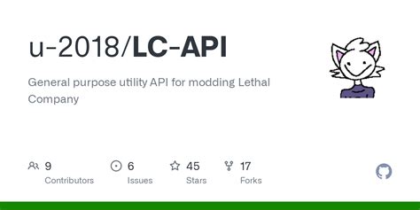 GitHub U 2018 LC API General Purpose Utility API For Modding Lethal Company