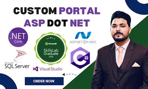 Develop Custom Portal In Asp Dot Net By Abraransari007 Fiverr