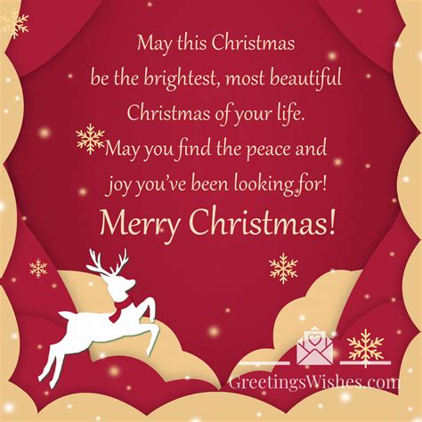 Merry Christmas Wishes Messages And Greetings 25 December