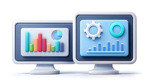 3d Ai Assistant Icon With Qa Dashboard Concept For Isolated Vector