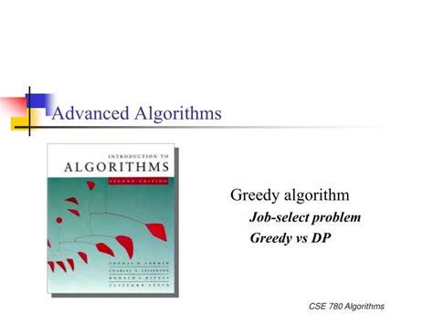 Ppt Advanced Algorithms Powerpoint Presentation Free Download Id
