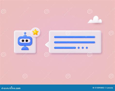 Online Communication With Chat Bot Concept Online Support Or Chatbot