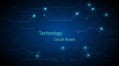 Circuit Technology Background Electronic Vector Technology Vector Electronic Vector