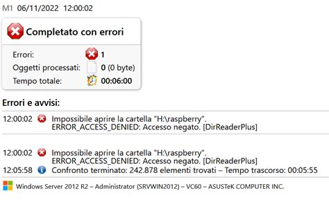 Erroraccessdenied Access Is Denied Dirreaderplus On Freefilesync