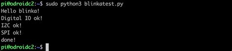 initial setup circuitpython libraries on linux and odroid c2