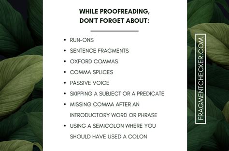 Fragment And Run On Sentence Checker Check My Sentence