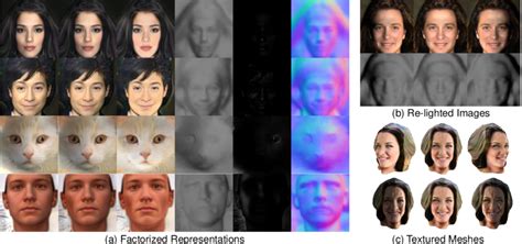 Visualization Of The A Factorized Representations B Re Lighted Download Scientific Diagram