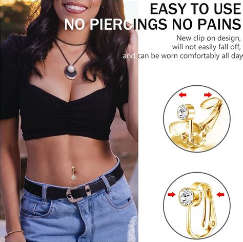 Top Belly Button Piercing Dangle