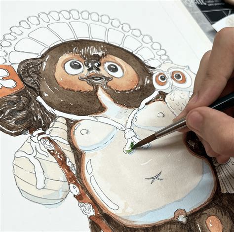 Tanuki Statue On Behance