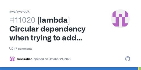 Lambda Circular Dependency When Trying To Add Policy To Invoke Itself