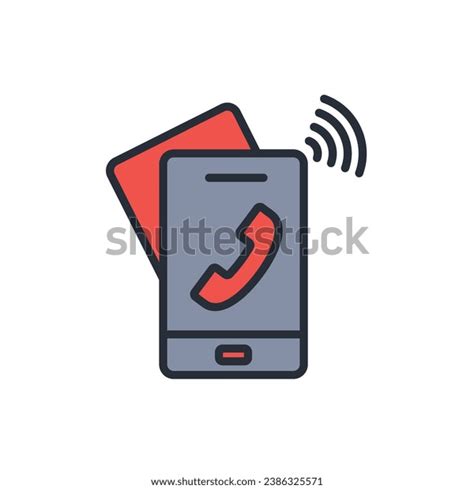 Phone Icon Vectoreditable Strokelinear Style Sign Stock Vector Royalty