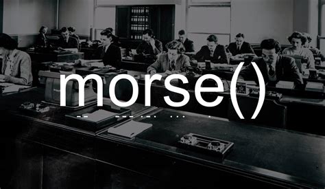 GitHub Romanwrites Morse Morse Decoder