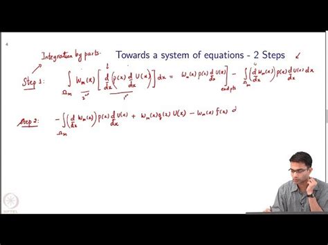 free video 1d finite element method weak form of 1d fem part 2 from nptel noc iitm class