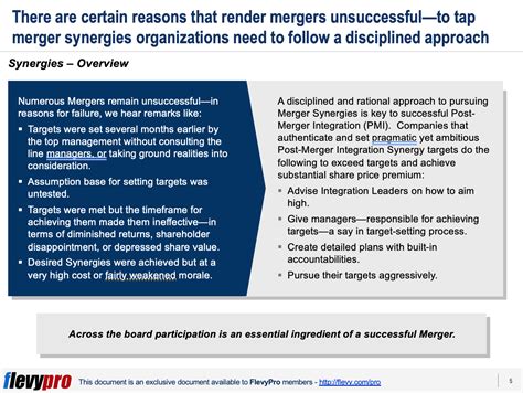 Post Merger Integration PMI 6 Strategies For Synergies Eloquens