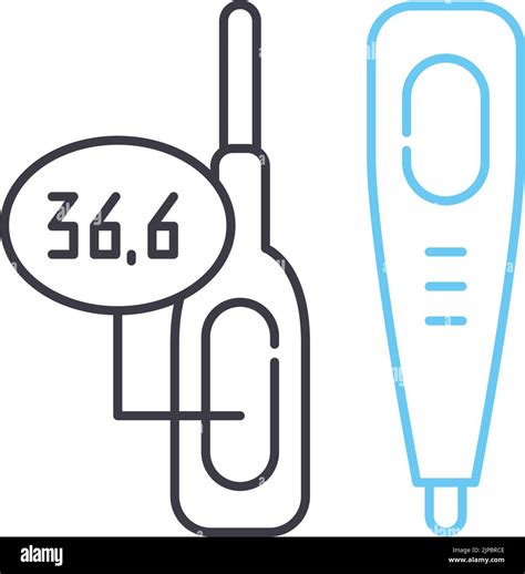 Thermometer Symbol Stock Vector Images Alamy