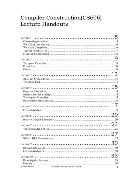 Pdf Cs606 Handouts Updated