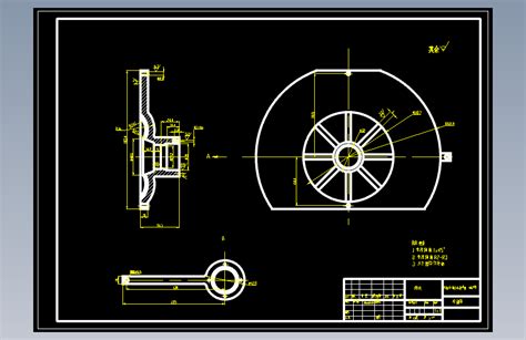 自行车无级变速器设计【15张cad图纸 文档】 Autocad 2004 模型图纸下载 懒石网