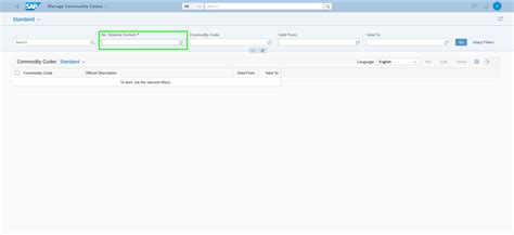Sap S4 Hana Cloud Managing Commodity Codes For Products