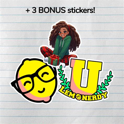 Girls Coding Sticker Pack 9 Stickers 3 Bonus Stickers Lemonerdy Girls Coding Sticker Pack 9 Stickers 3 Bonus Stickers Lemonerdy