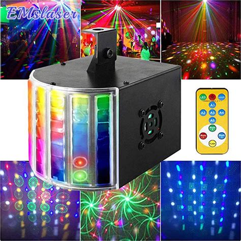 미니 Led 레이저 무대 조명 Rgbw Dmx 512 Dj 디스코 파티 조명 휴일 크리스마스 바 클럽 웨딩 생일 쇼 조명