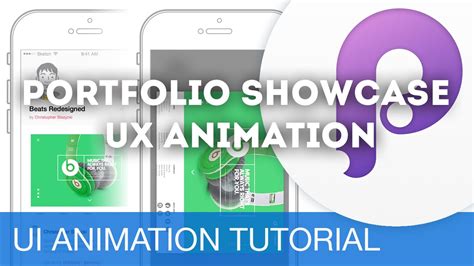 Portfolio Showcase • Uiux Animations With Principle And Sketch Tutorial Youtube