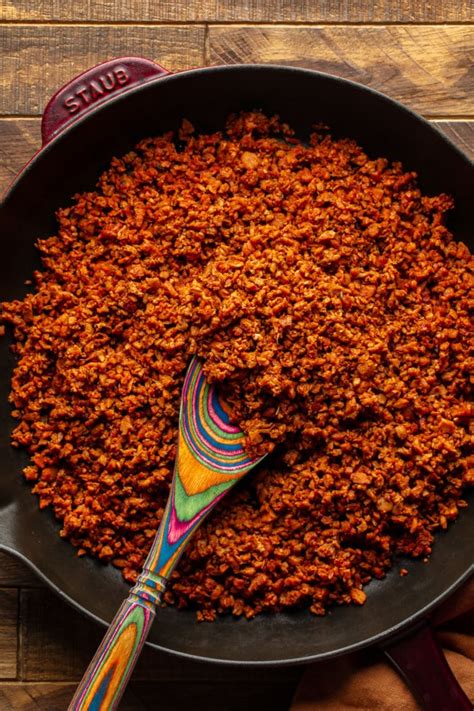 Vegan Chorizo Nora Cooks