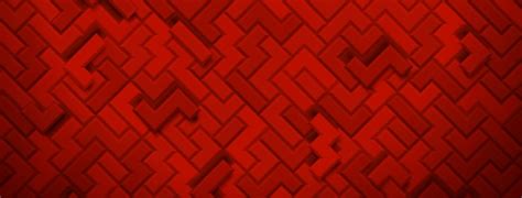 Premium Vector Abstract Background Made Of Tetris Blocks In Red Colors