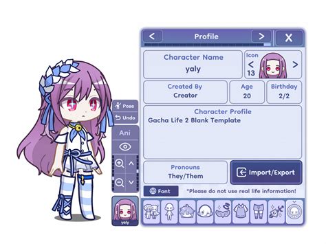 Help Guys I Tried Importing My Oc With The Code I Saved In My Notes And This Is What I Got Who