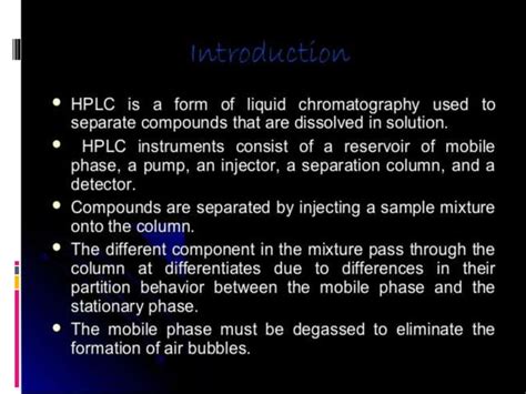 Hplc Presentation Pptx