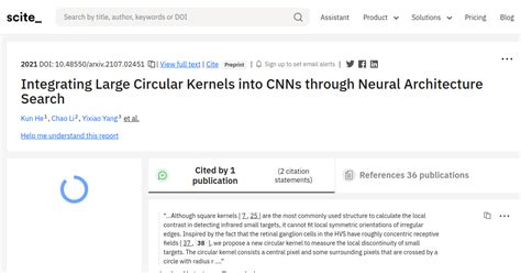 integrating large circular kernels into cnns through neural architecture search [scite report]