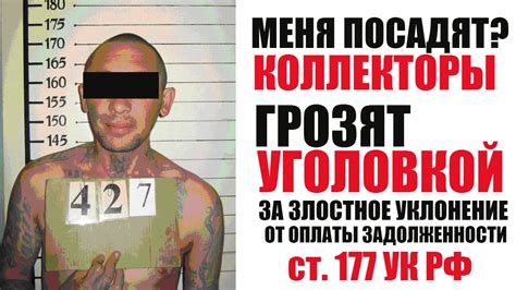 Коллекторы угрожают уголовной ответственностью ст 177 УК РФ Нечем