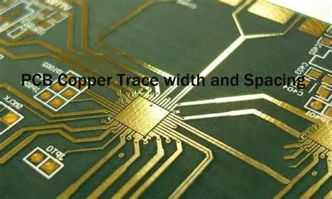 Pcb Copper Trace Width And Space Everything You Need To Know About Them Jarnistech
