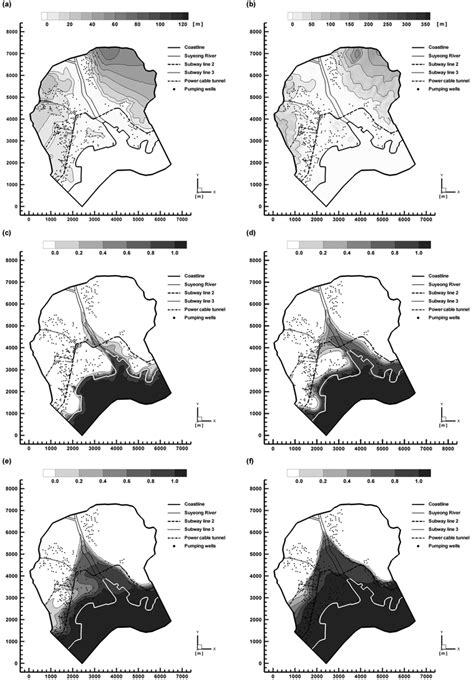 Final Steady State Spatial Distributions Of A Groundwater Table