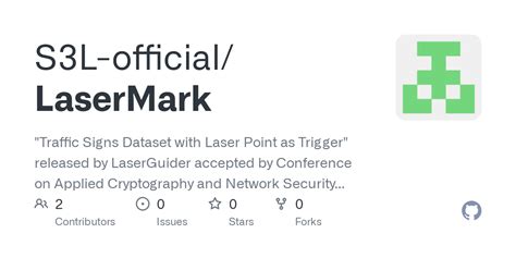 Github S3l Officiallasermark Traffic Signs Dataset With Laser