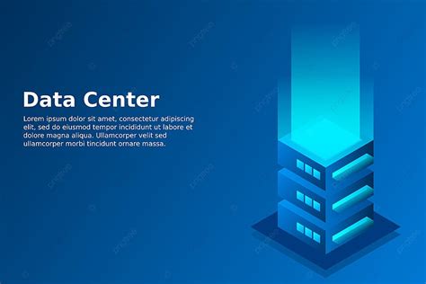 Datacenter Isometric Vector Illustration Template Download On Pngtree