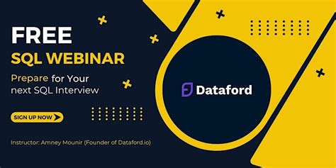 Prepare For Your Next Sql Interview With Dataford Rdataanalysis