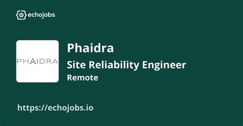 phaidra is hiring site reliability engineer senior usd 115k 195k [remote] [microservices aws