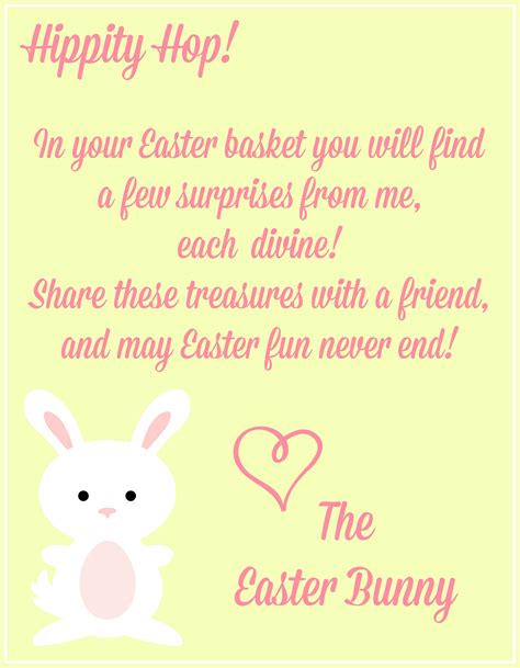 Easter Bunny Cards Printable