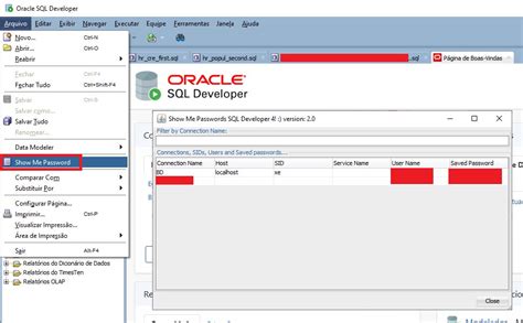 Como Ver A Senha No Oracle Sql Developer Limon Tec