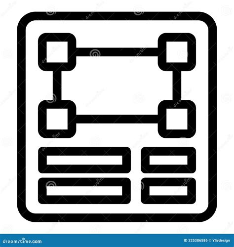 Algorithm Showing Data Processing With Flow Chart Icon Stock